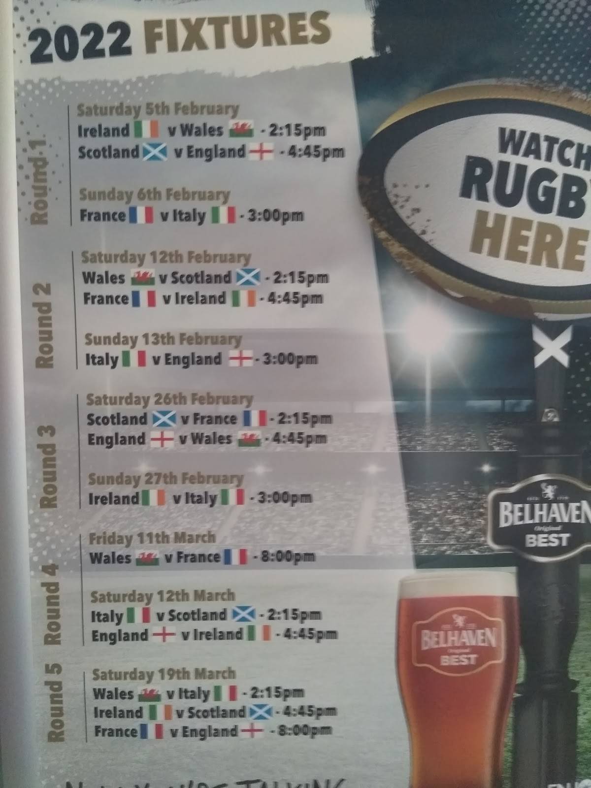 Menu at The Auld Hoose pub & bar, Perth