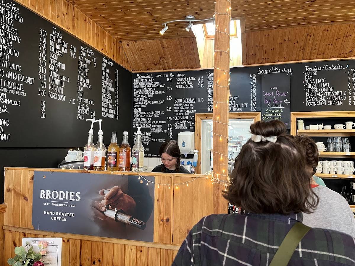 Menu at The Bothy Ballater cafe, Ballater, 43 Bridge St