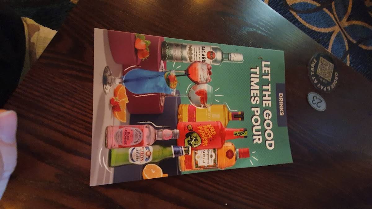 Menu at The Bruce pub & bar, Larbert