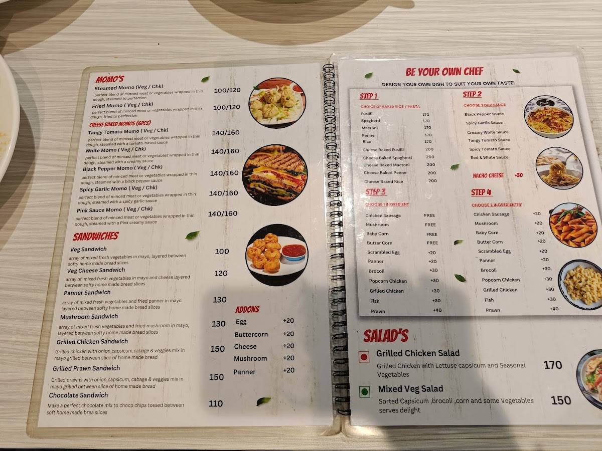 Menu at The Chef Bowl, Puducherry
