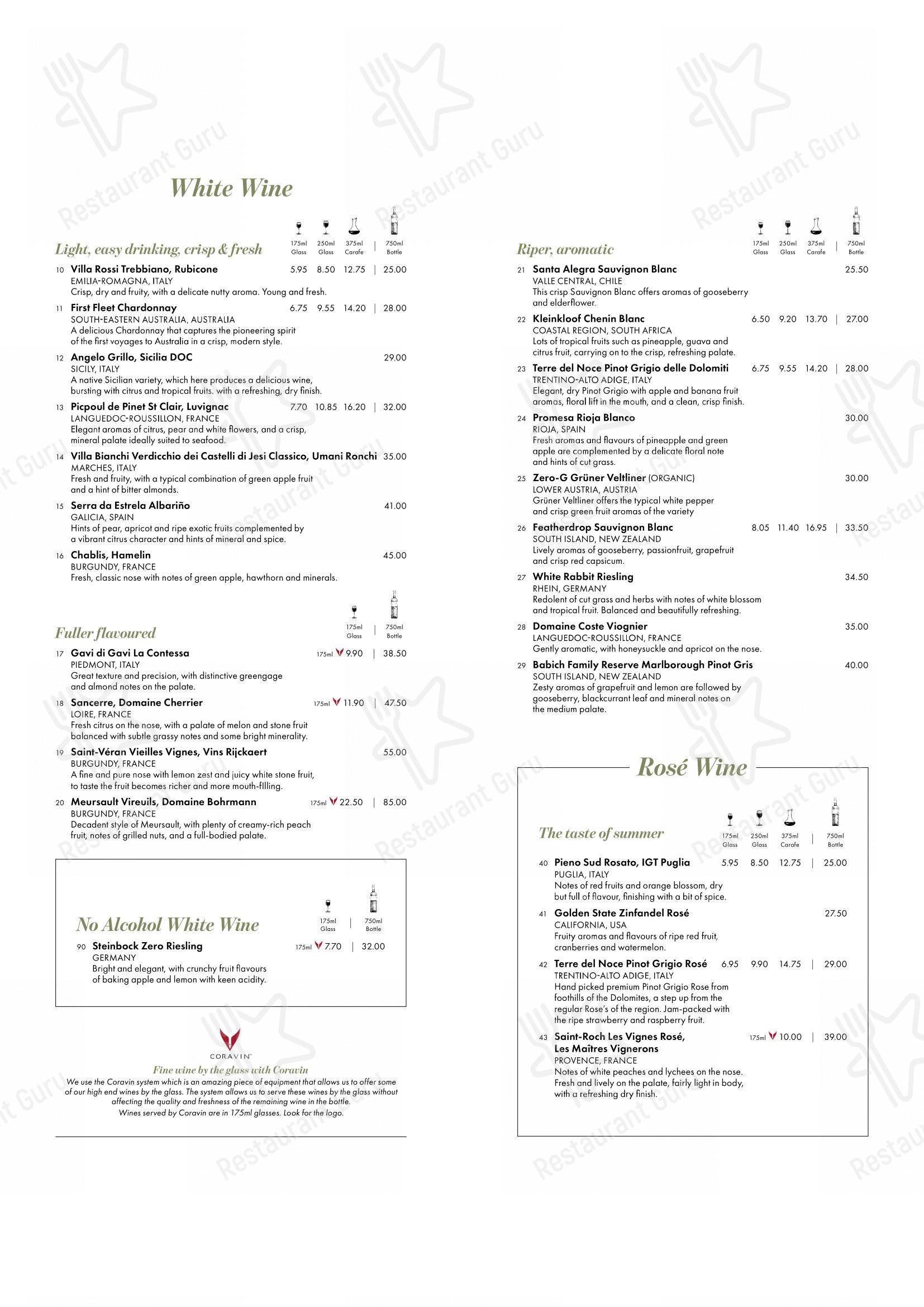 Menu at The Chequers pub & bar, Westoning, Park Rd