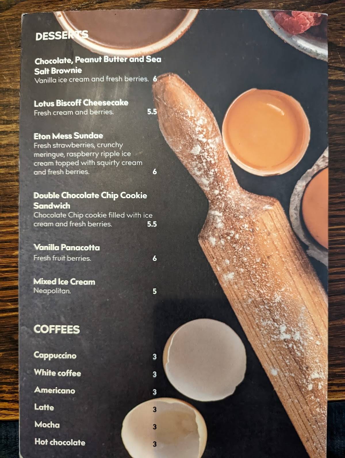 Menu at The Clarence - Greenfield pub & bar, Oldham