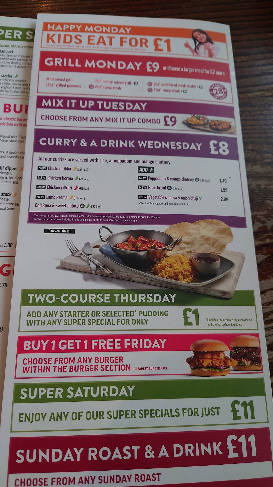 Menu at The Copper Pot pub & bar, Swansea, Swansea Enterprise Park
