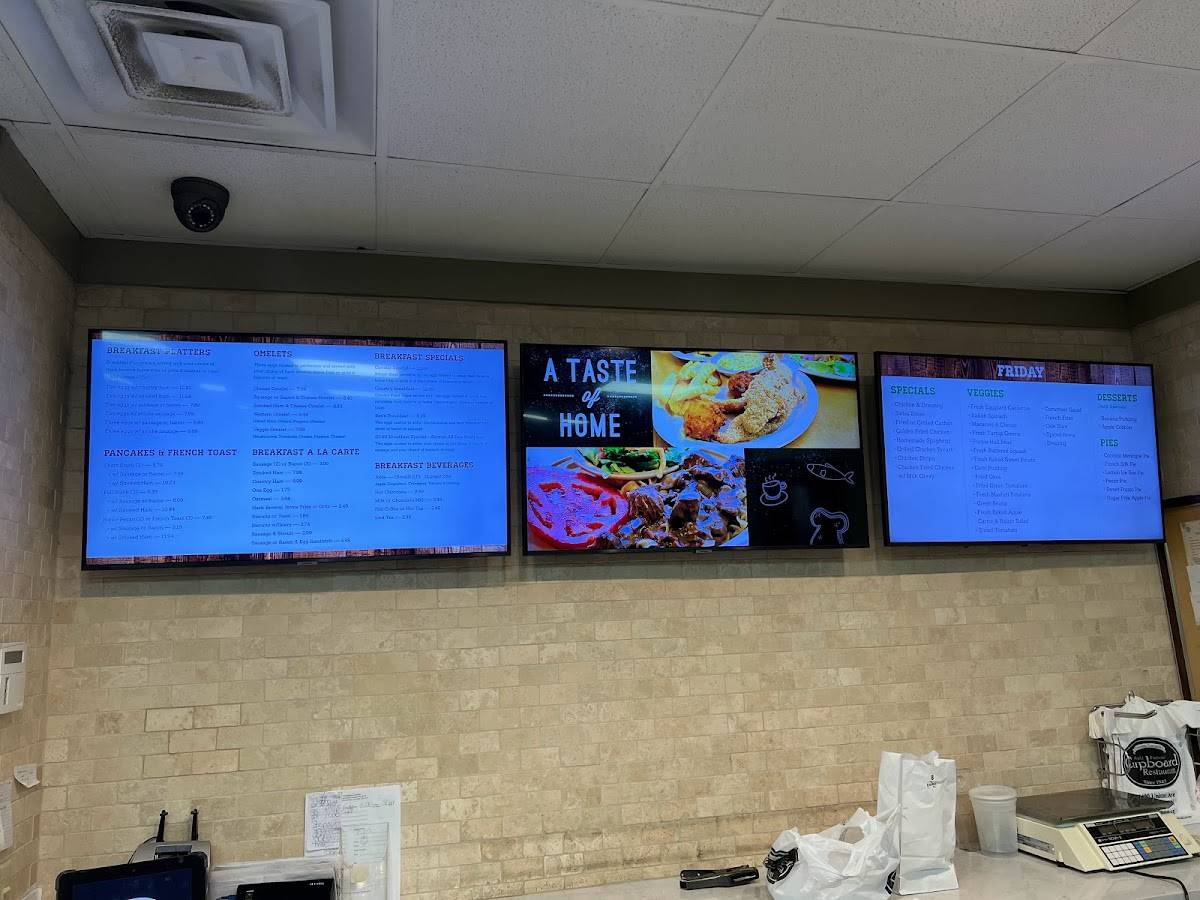Menu at The Cupboard Restaurant, Memphis