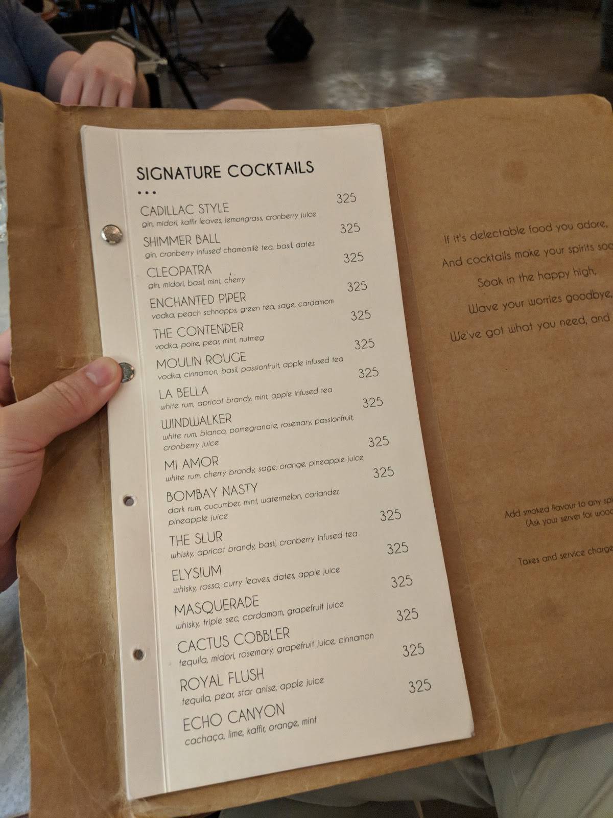 Menu at The Daily All Day Pune, Pune, Lane No. 7