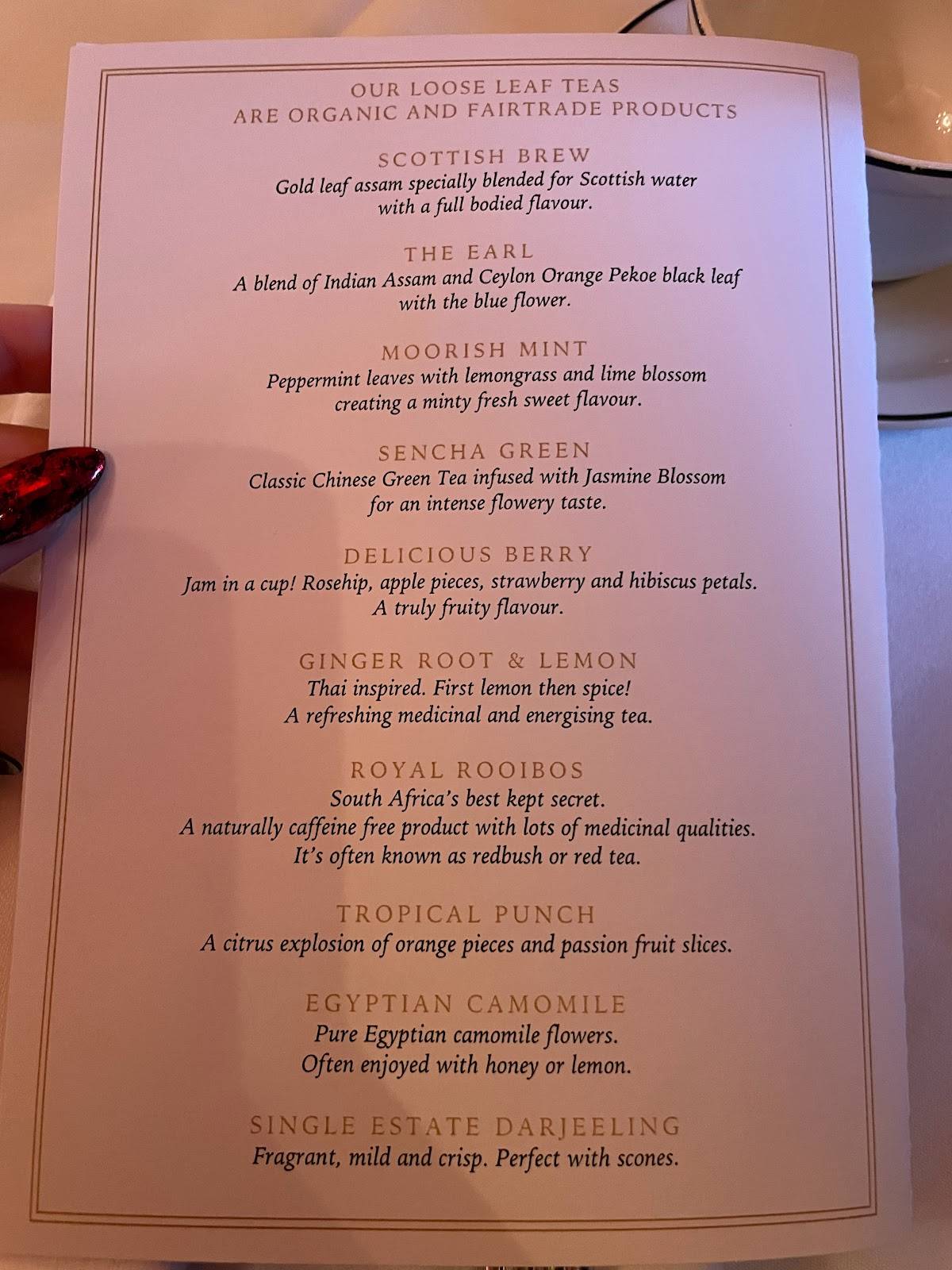 Menu at The Dome pub & bar, Edinburgh, 14 George St