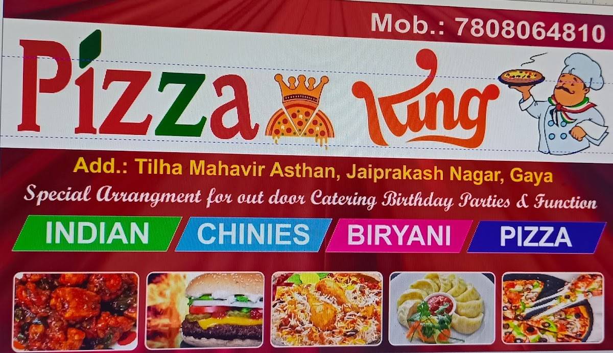 Menu at The Fast Food King/pizza, Gaya, Laxman Sahaye Lane