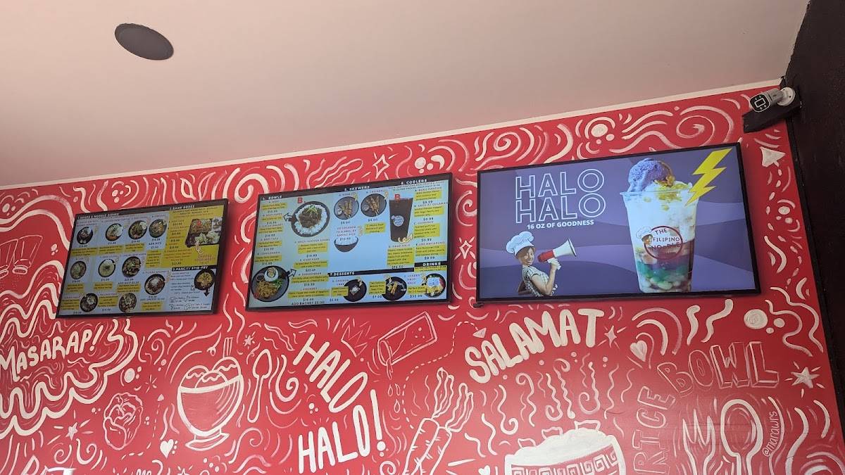 Menu au The Filipino Noodle Joint restaurant, Surrey