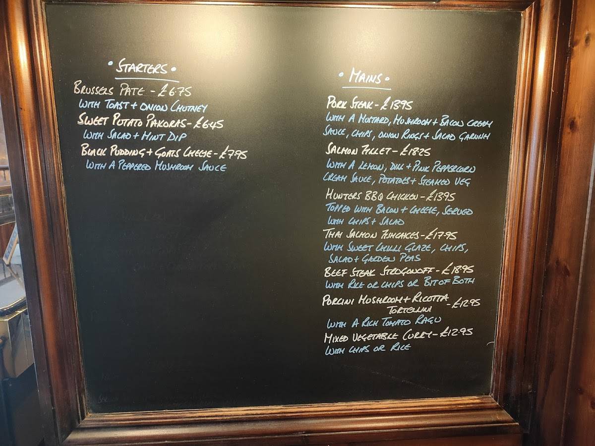 Menu at The Fox House Holmfirth pub & bar, Holmfirth