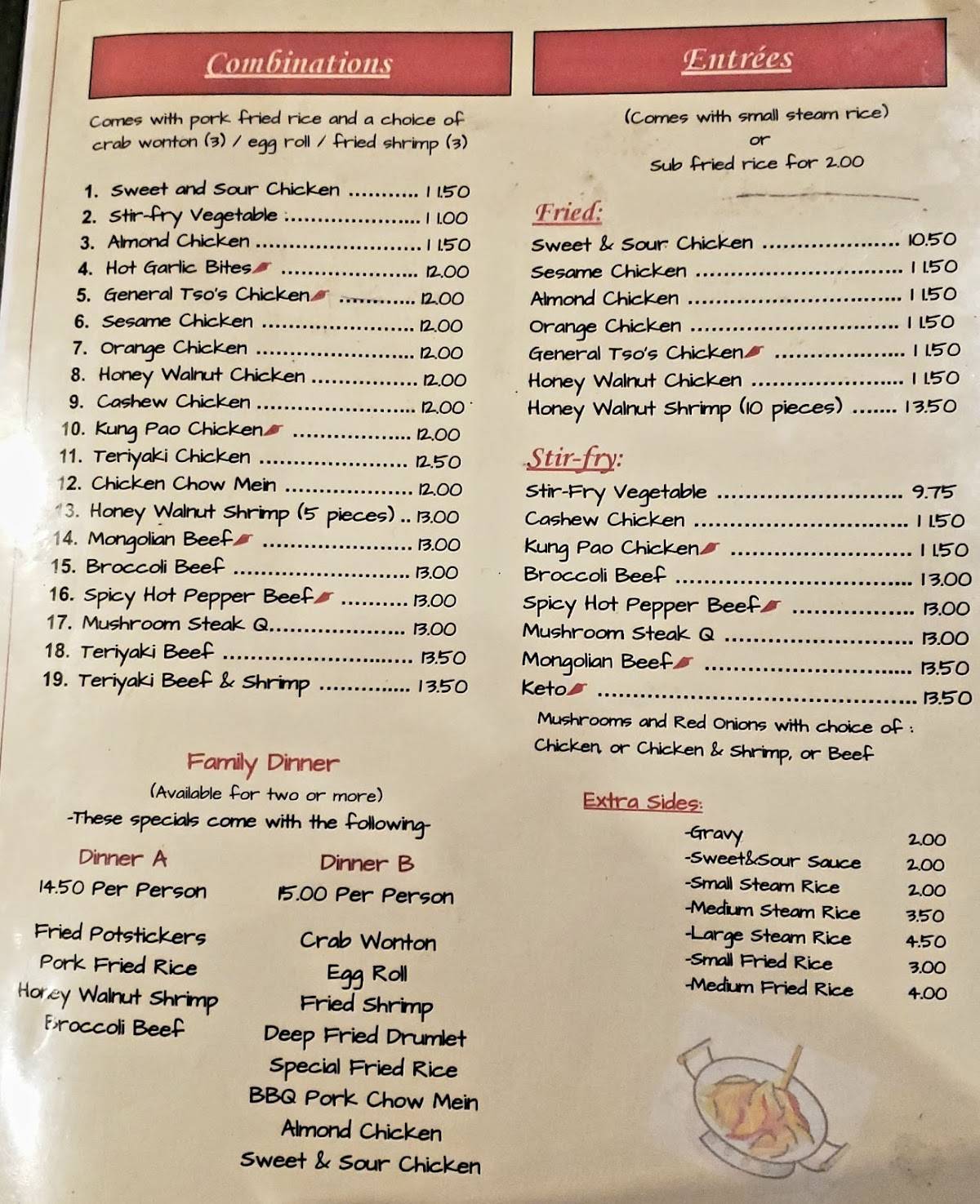 Menu at The Golden Mum pub & bar, Bremerton