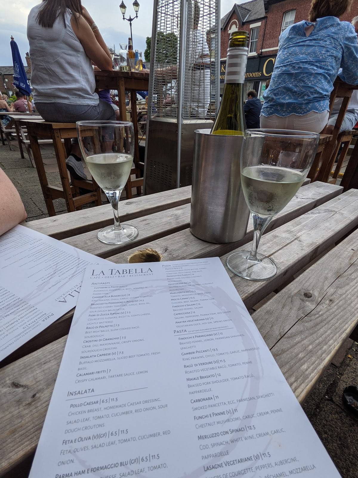 Menu at The Grapevine Restaurant, Southport