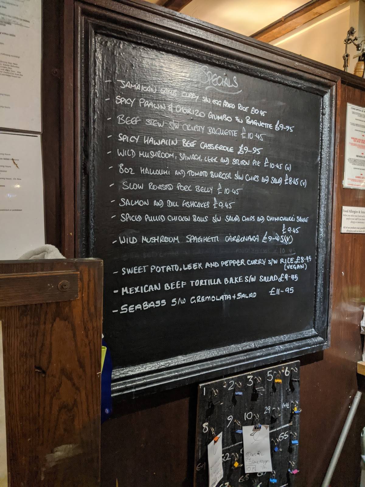 Menu at The Green Man pub & bar, Lewes, Lewes Rd