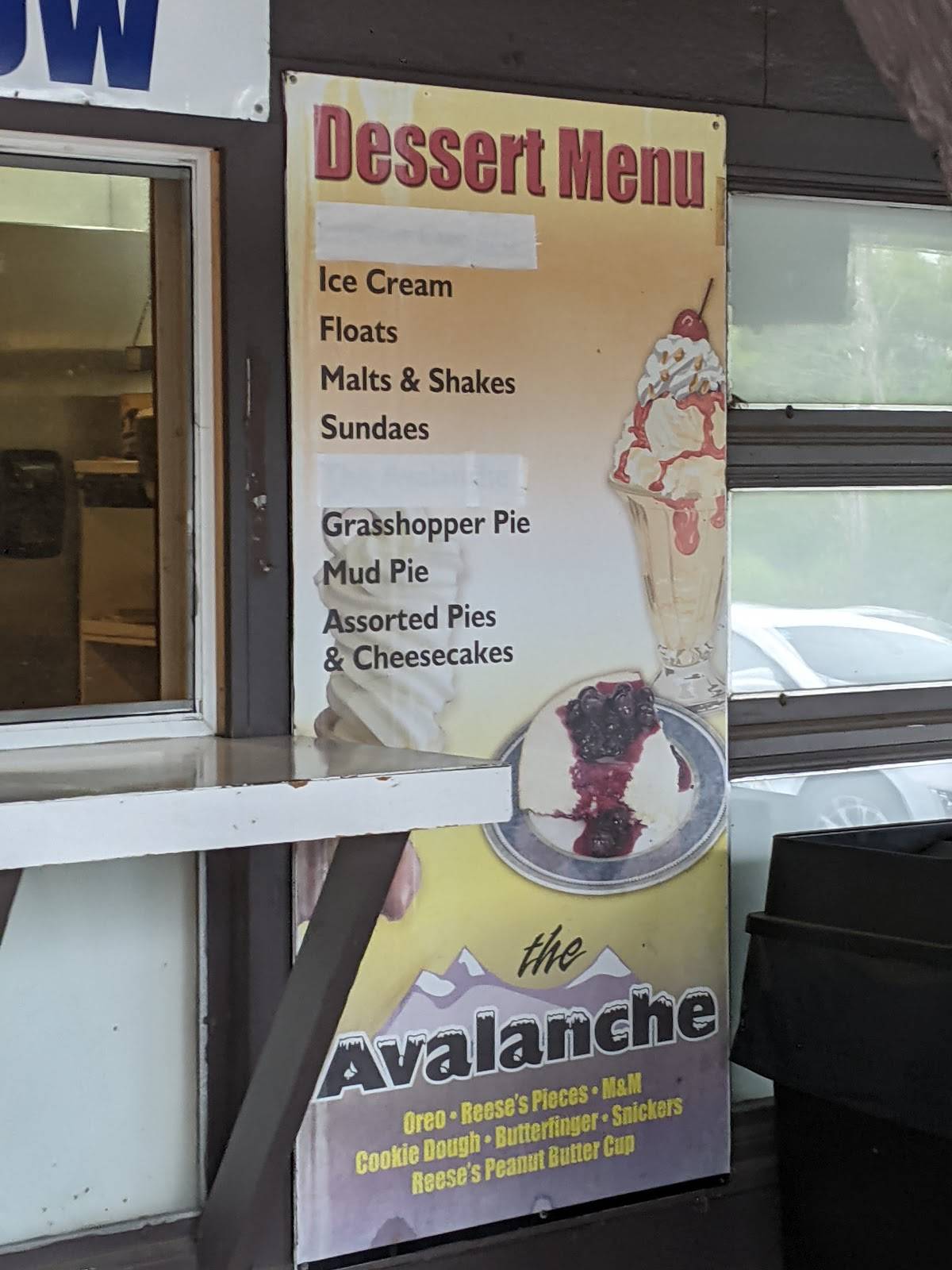 Menu at The Hut Restaurant, Calumet Township, Wolverine St #41
