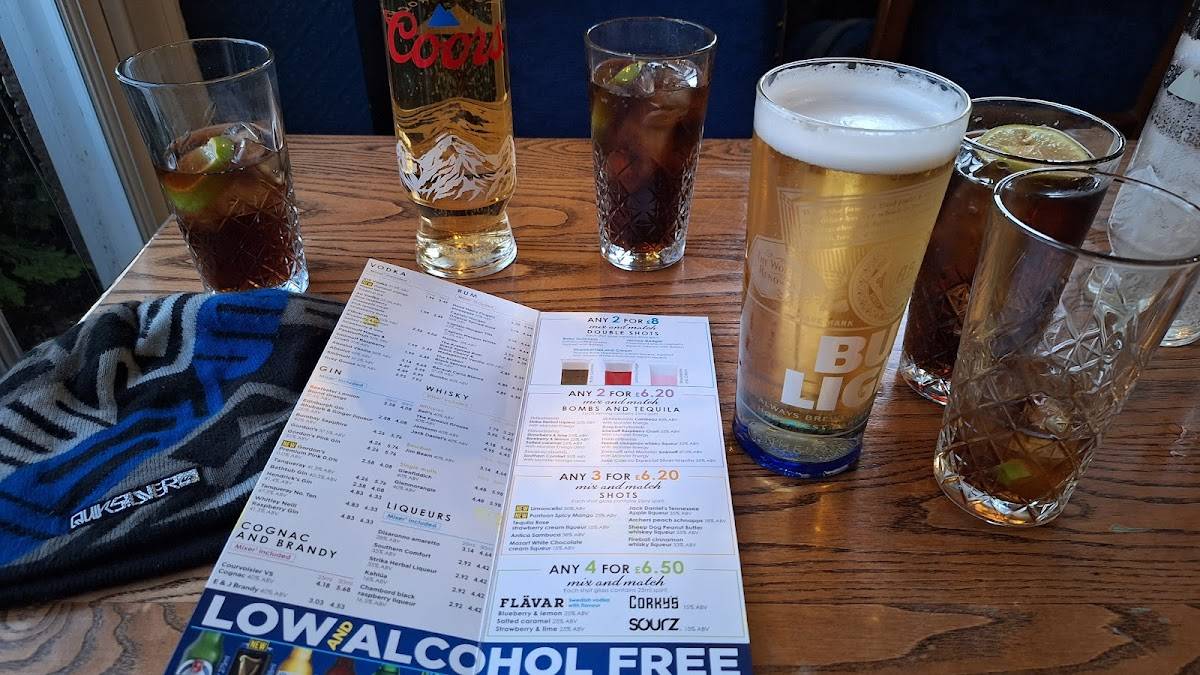 Menu at The Imperial - JD Wetherspoon pub & bar, Exeter