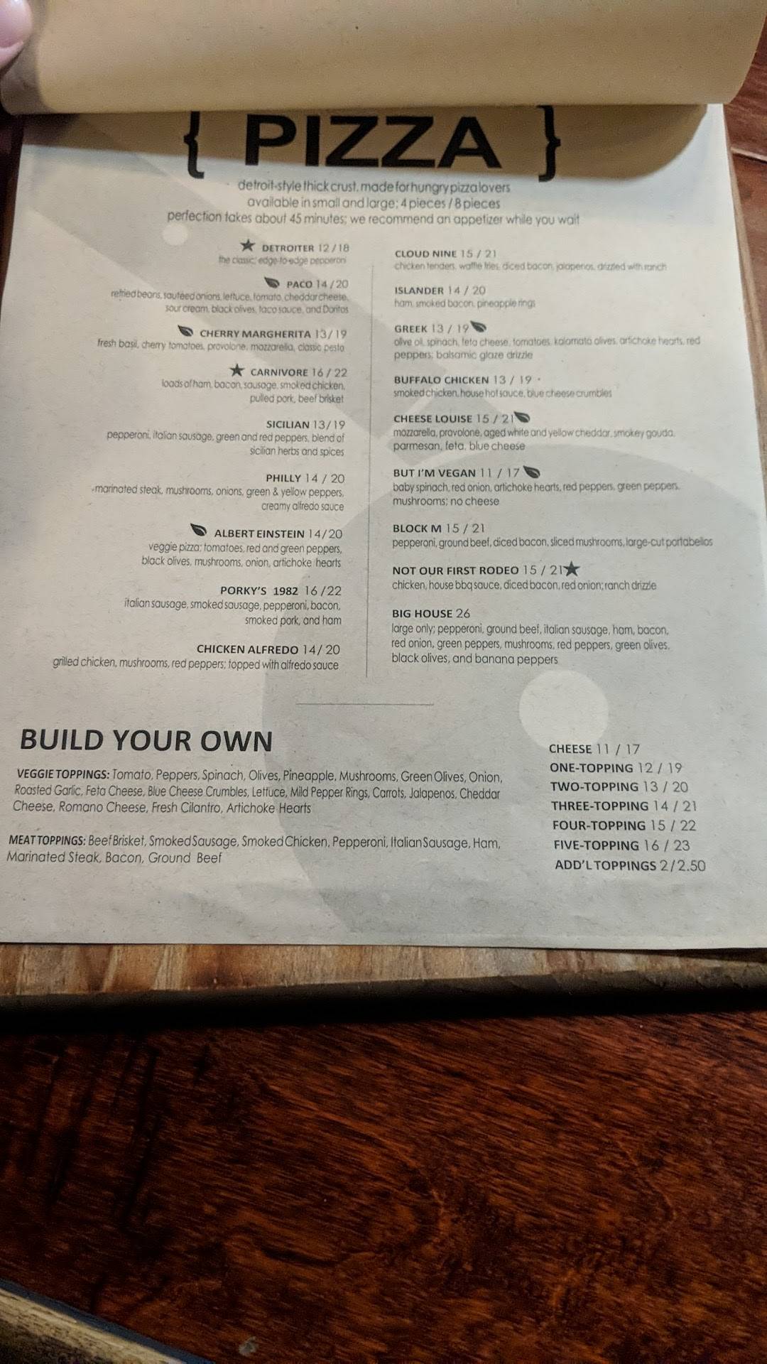 Menu at The Merchant House pub & bar, Greenville