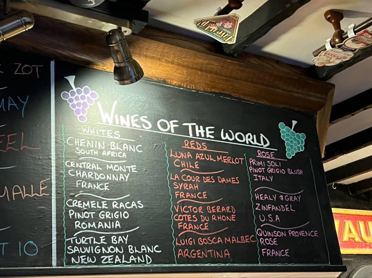 Menu at The Merchant's Inn pub & bar, Rugby