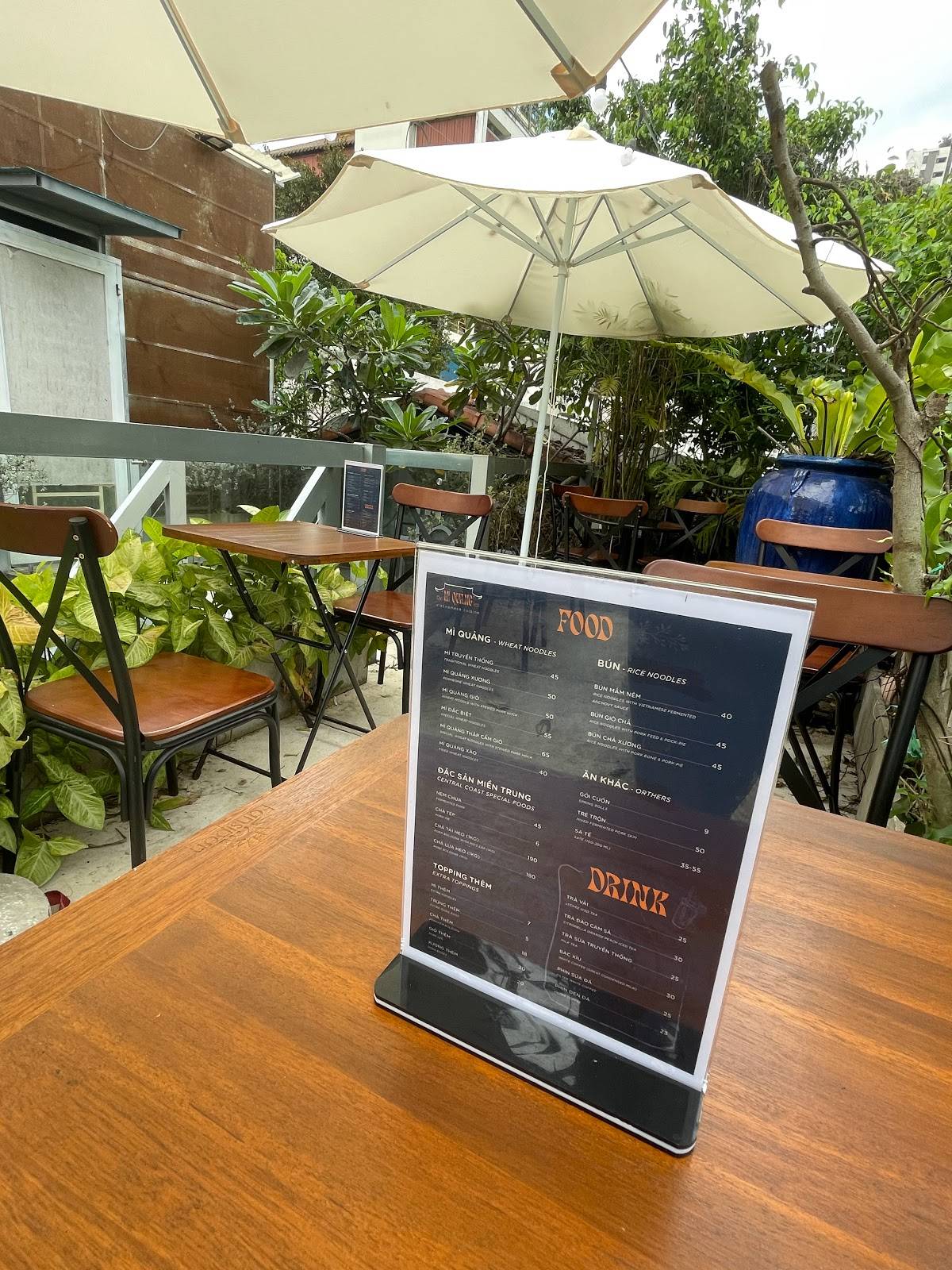 Menu at The Mì Quảng House And Coffee Bar - CN Hồ Văn Huê (Delivery ...