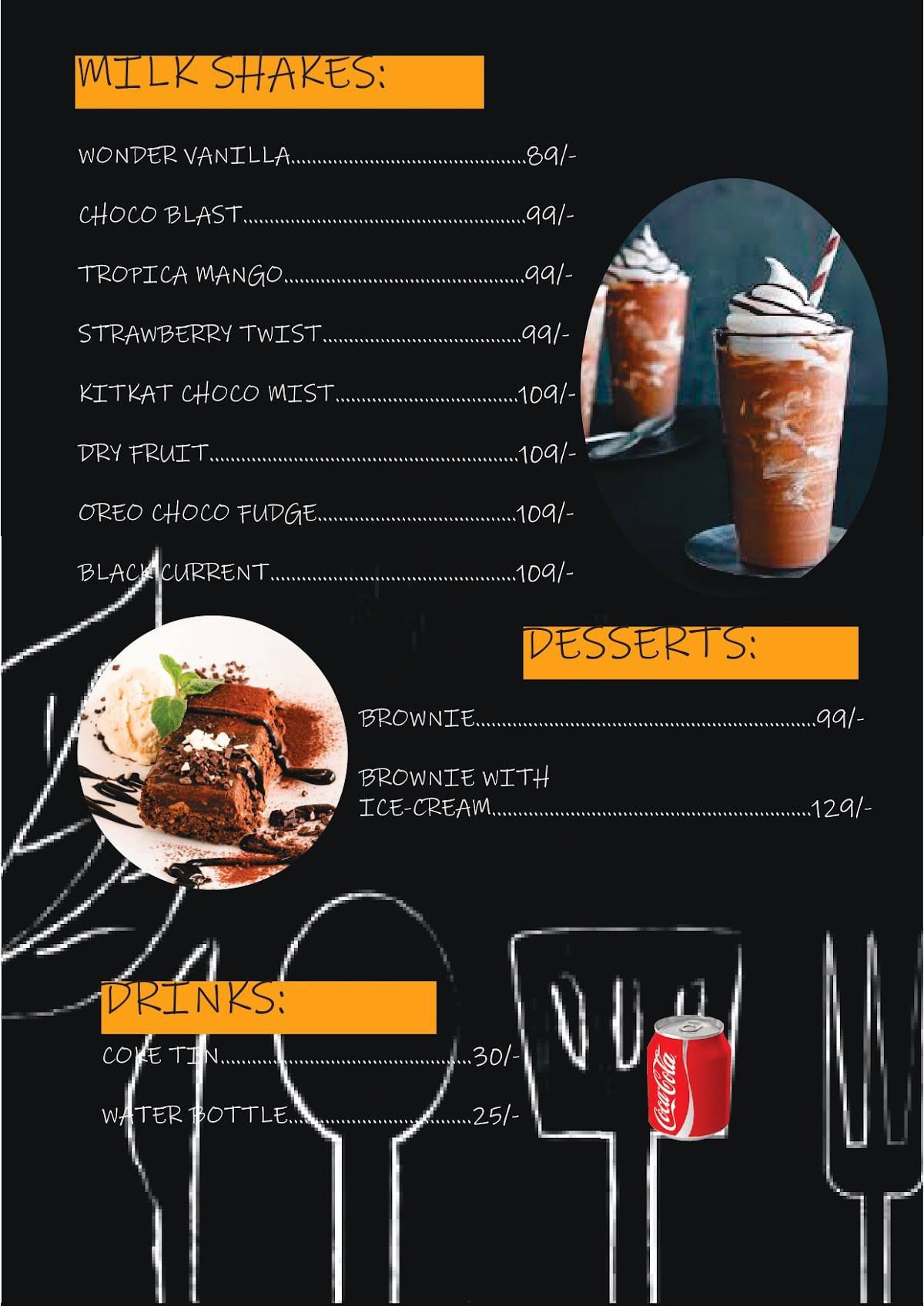 Menu at The NightCap Restaurant Kothapet, Hyderabad