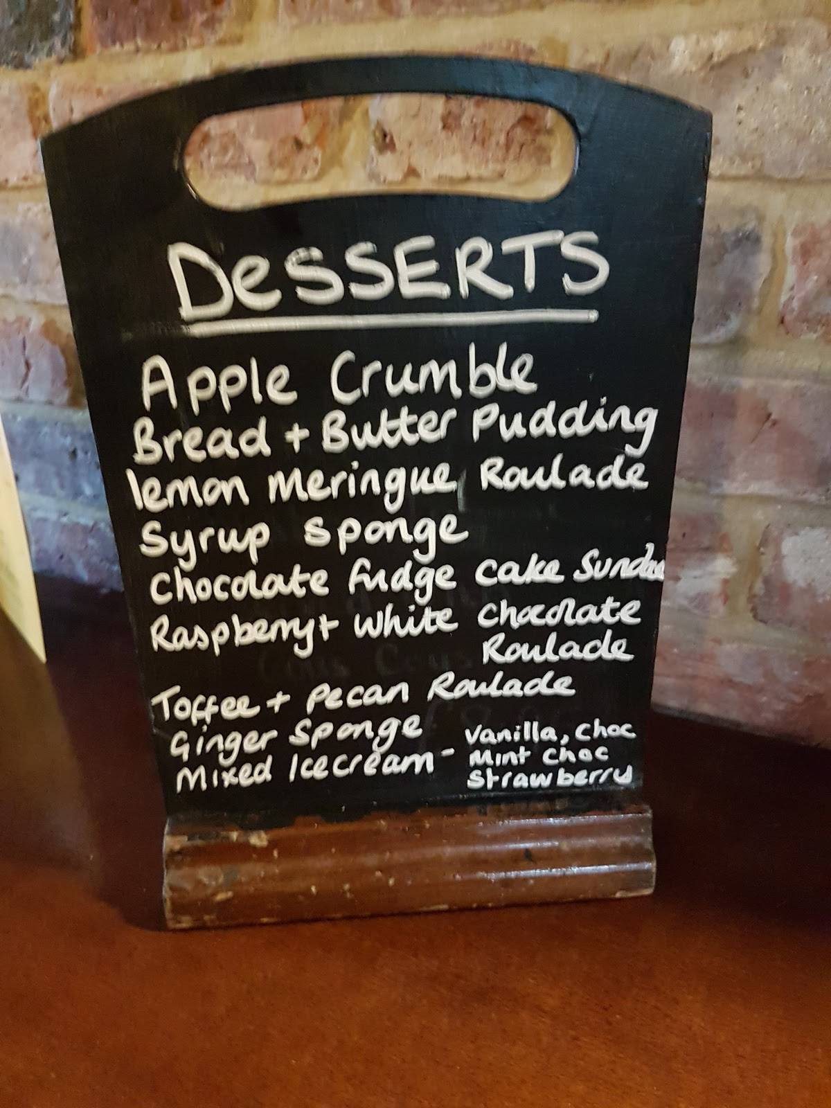 Menu at The Old Bell pub & bar, Watton