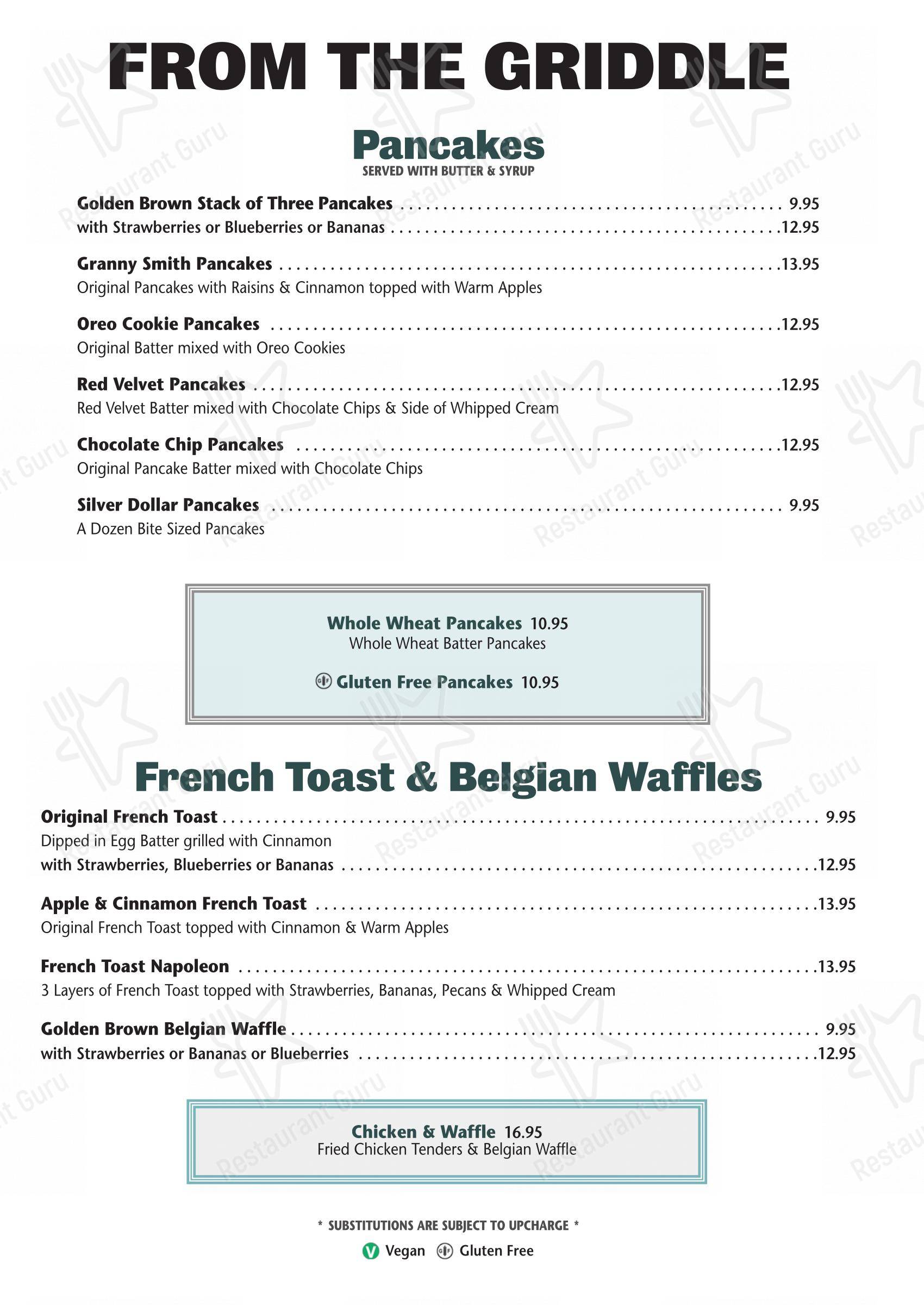 Menu at The Randolph Diner Bar & Grill, Randolph, 517 NJ-10