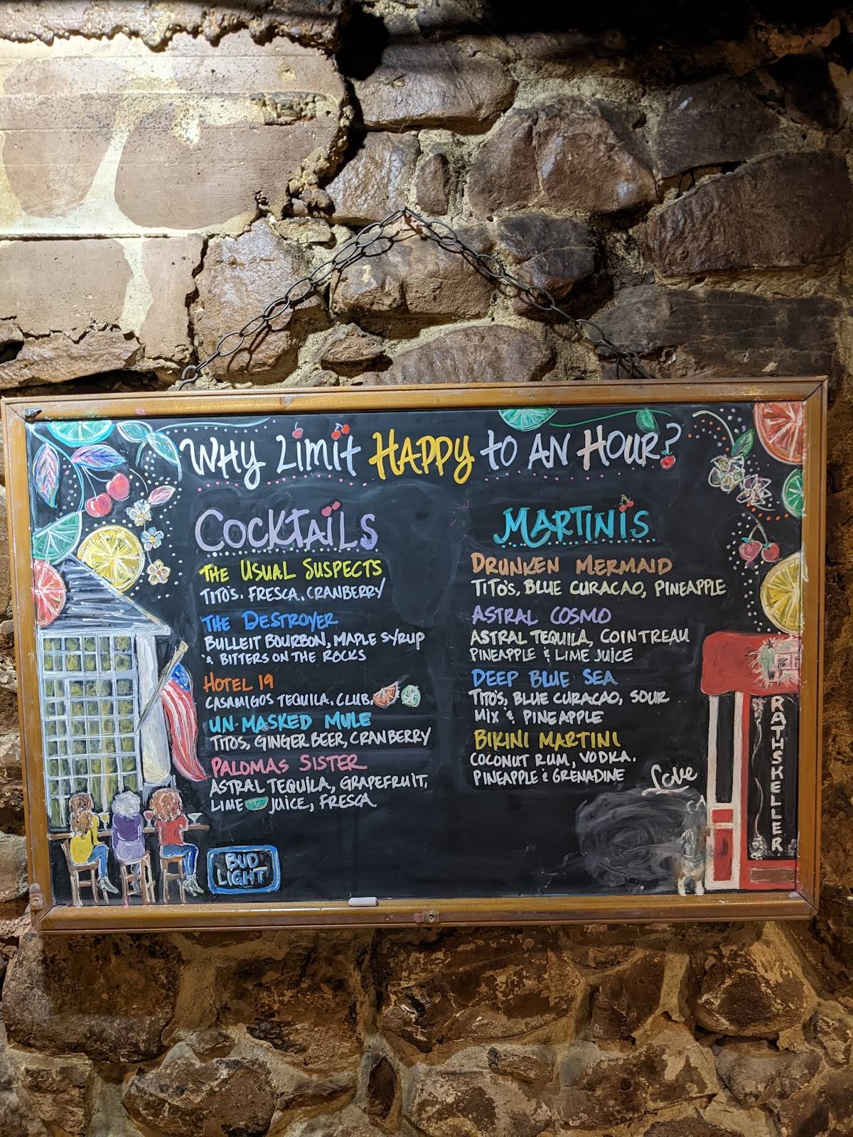 Menu at The Rathskeller pub & bar, Dunellen, 120 N Washington Ave