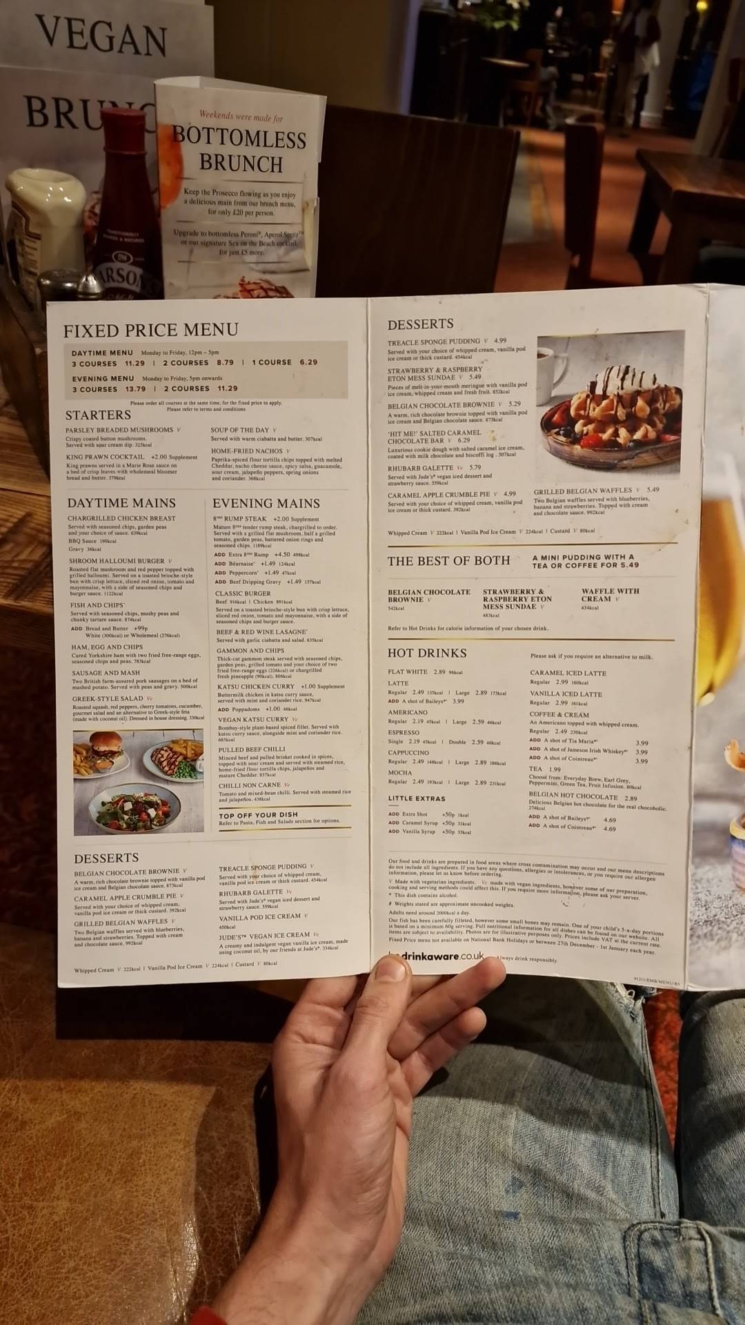 Menu at The Seven Stars Hotel pub & bar, Exeter, Alphington Rd