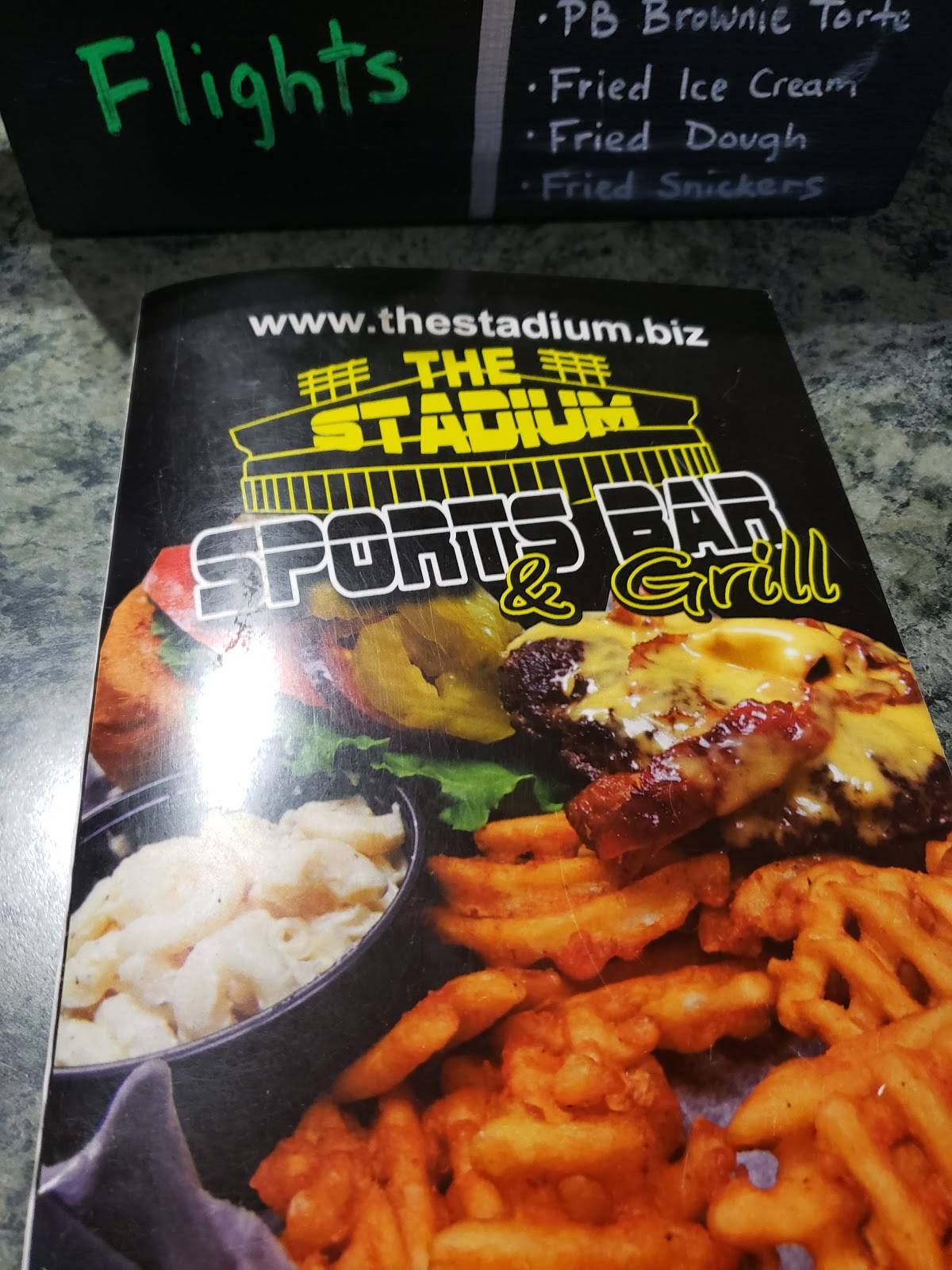 Menu at The Stadium pub & bar, Oxford