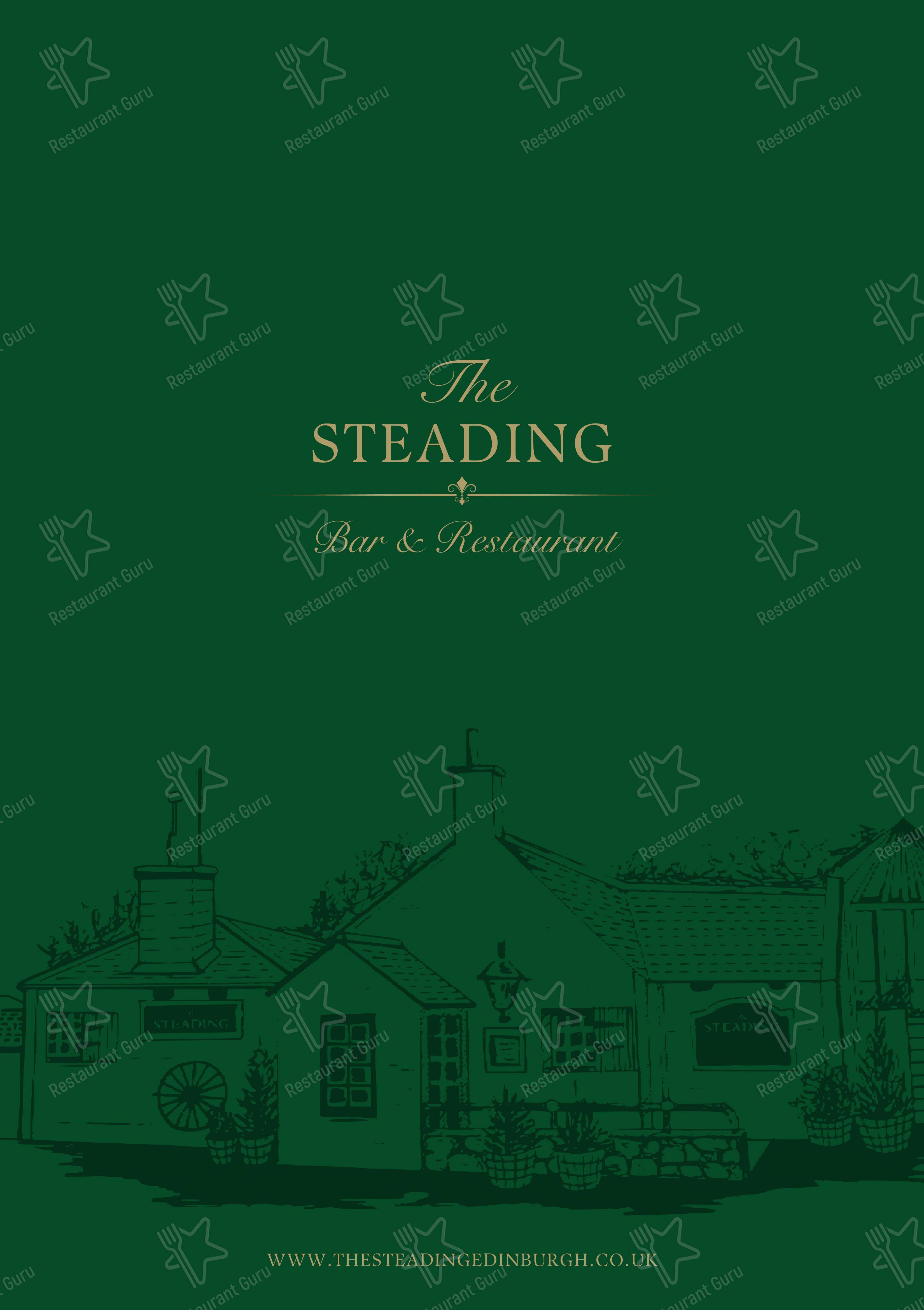 Menu at The Steading pub & bar, Edinburgh, 118-120 Biggar Rd