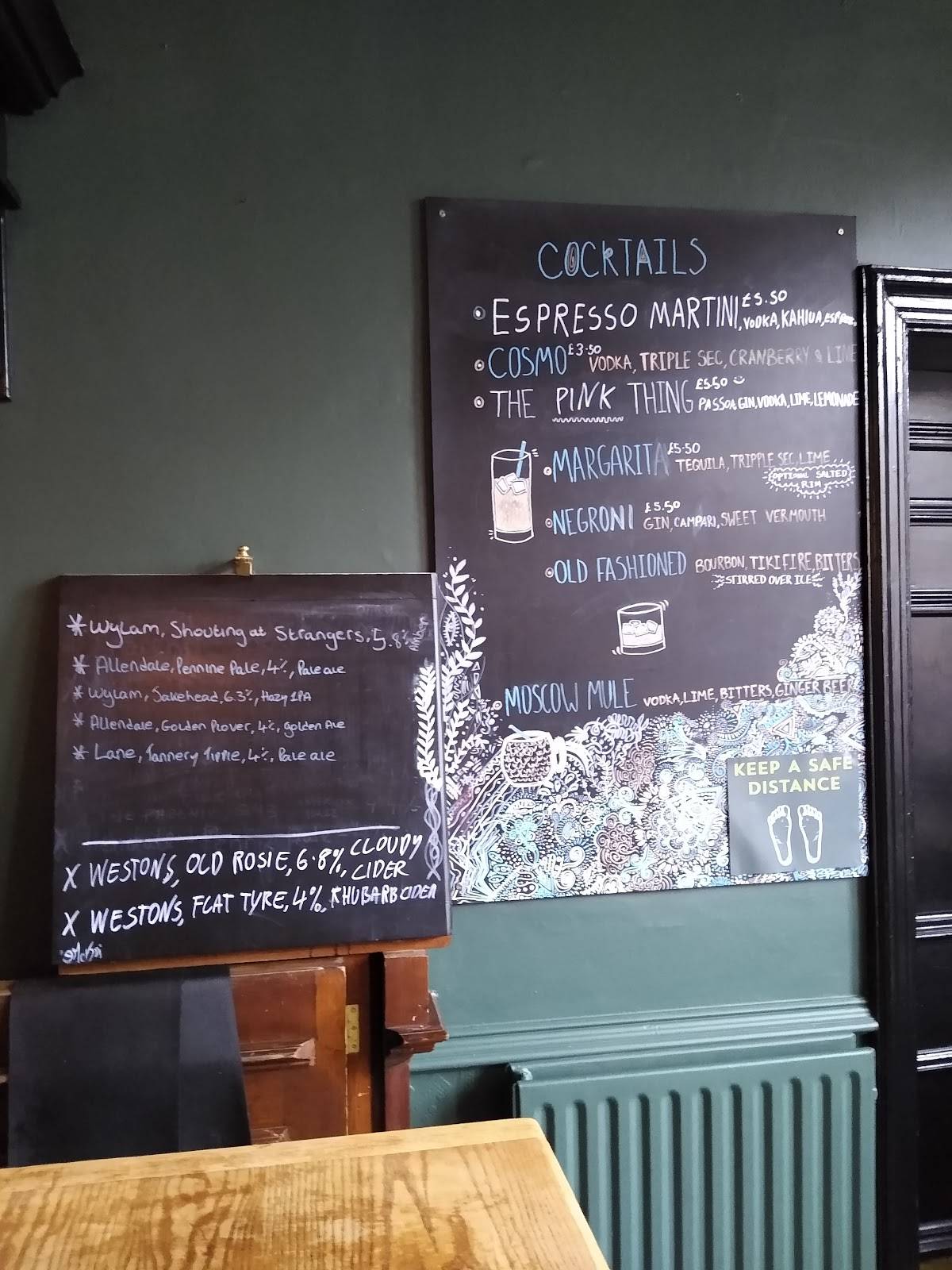 Menu at The Tannery pub & bar, Hexham
