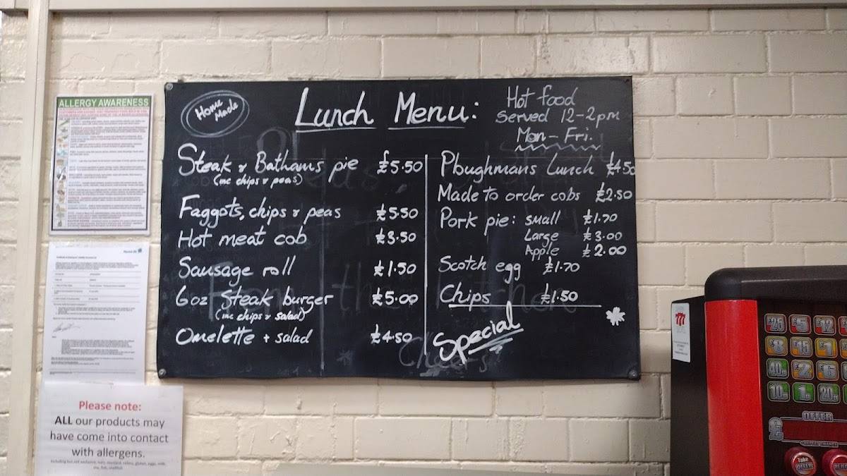 Menu at The Vine Inn Bathams pub & bar, Brierley Hill, 10 Delph Rd.