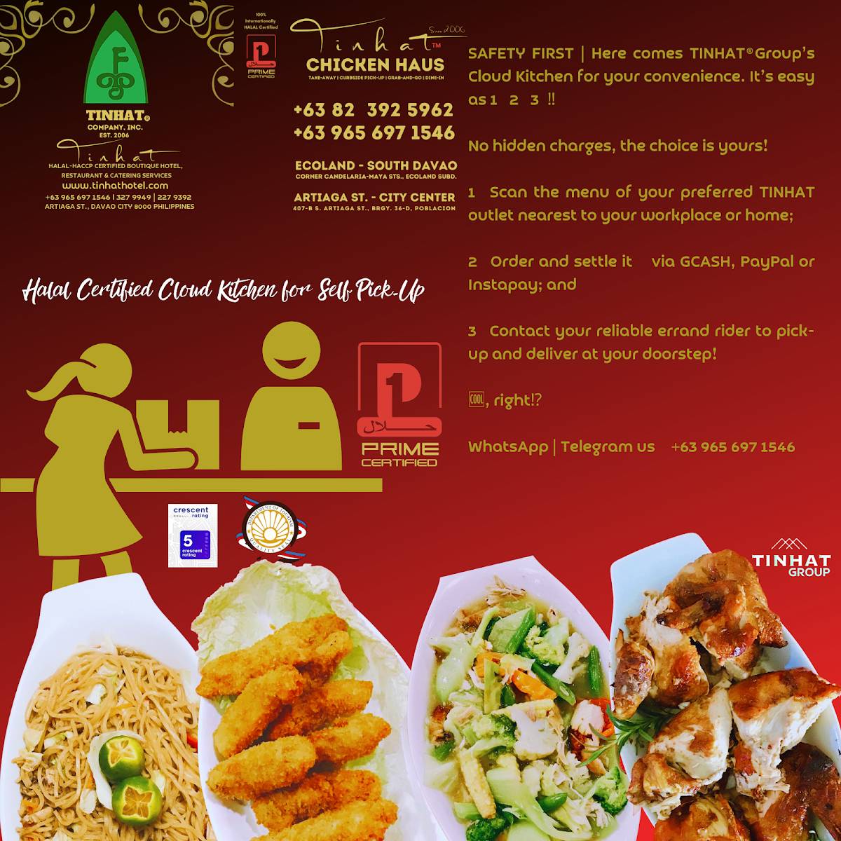 Menu at Tinhat Chicken Haus-Artiaga, Davao City