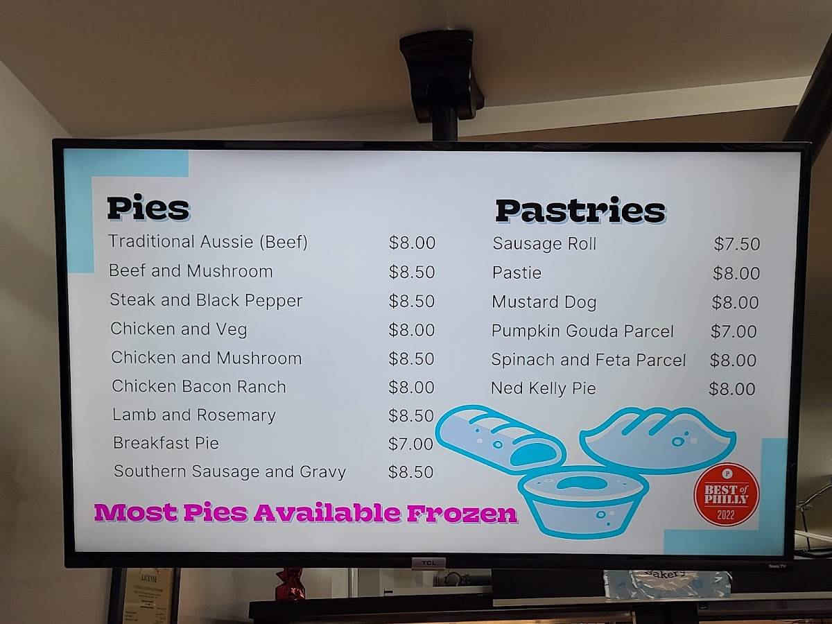 Menu at True Blue Bakery, Royersford