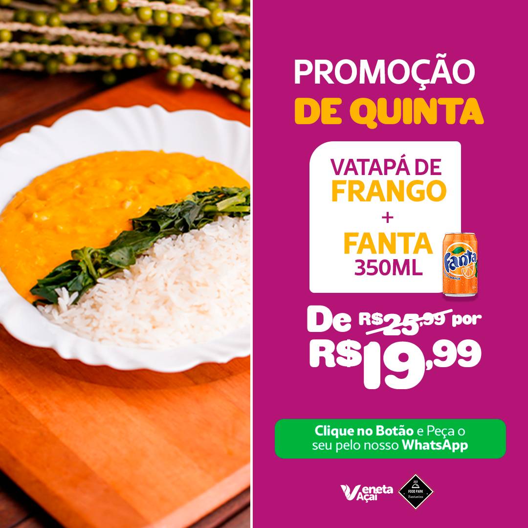 Menu em Veneta Acai Food Park restaurante, Santarém