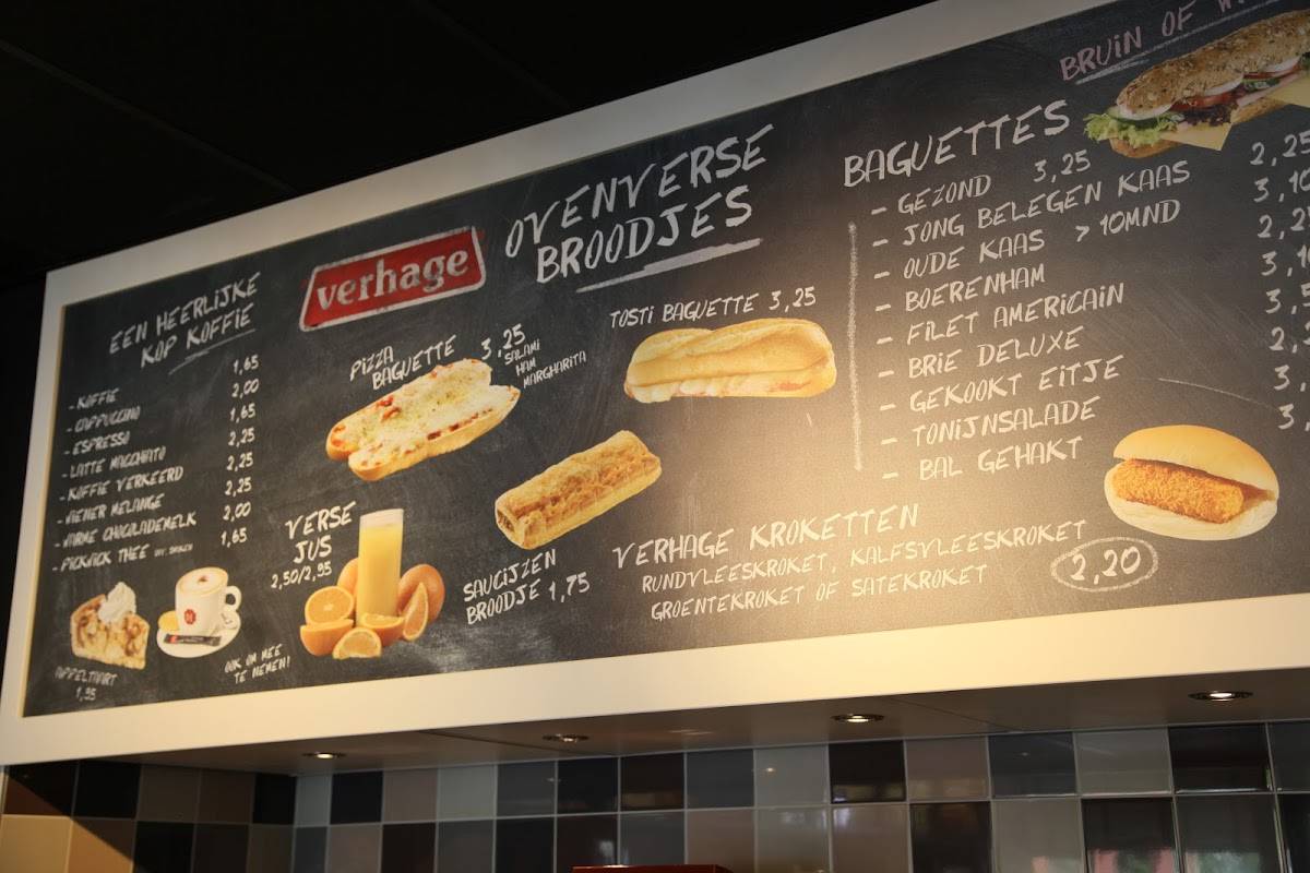 Menu at Verhage, Leusden, De Smidse 20