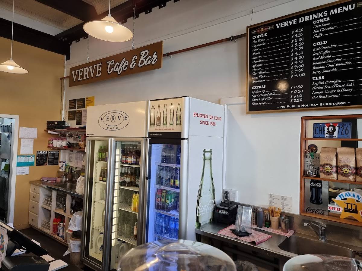 Menu at Verve Cafe & Bar, Gisborne