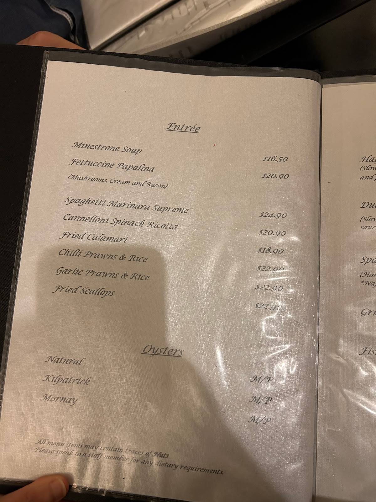 Menu at Vicky's Pizza Restaurant, Kew East