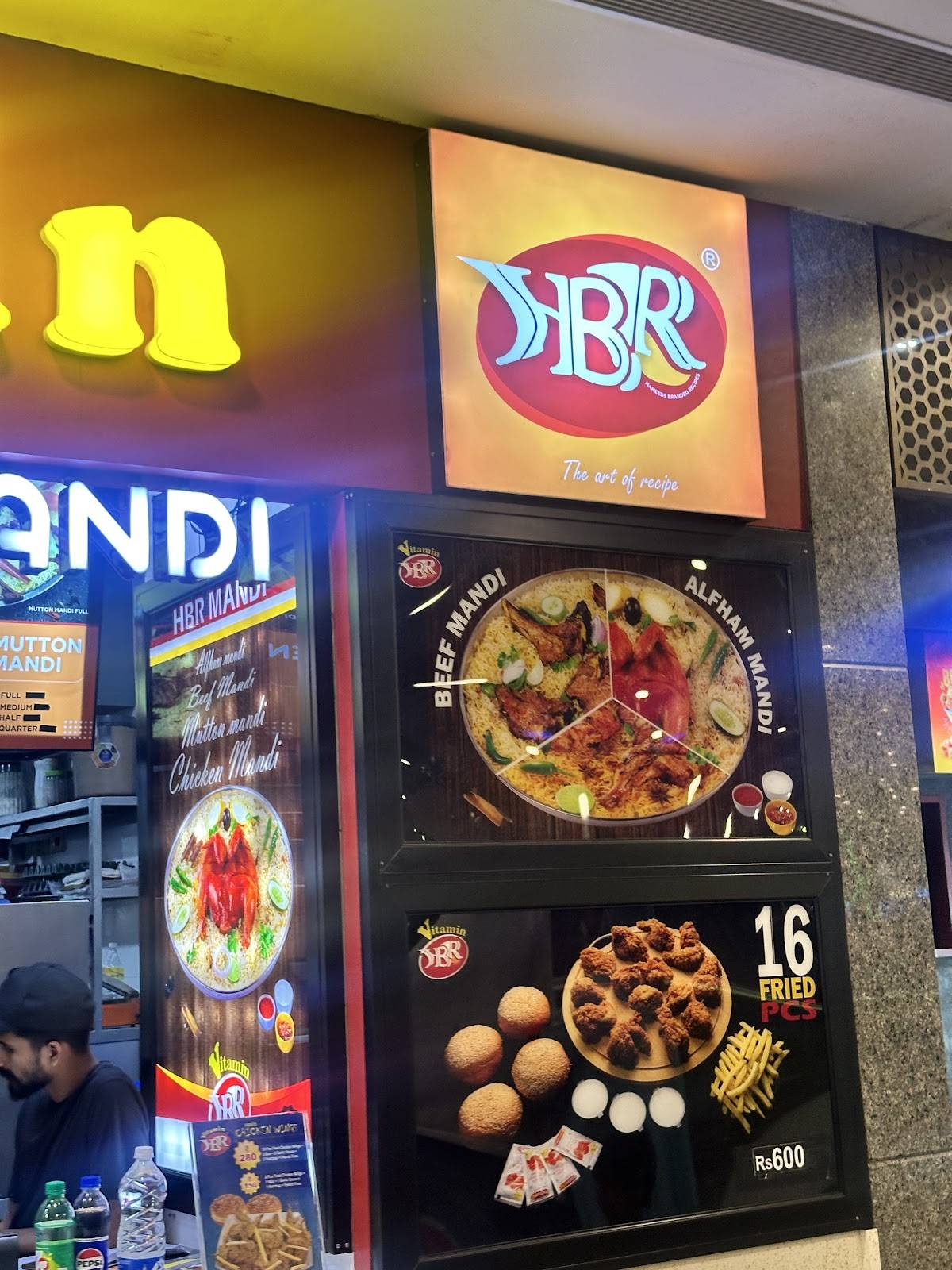 Menu at Vitamin HBR, Kozhikode