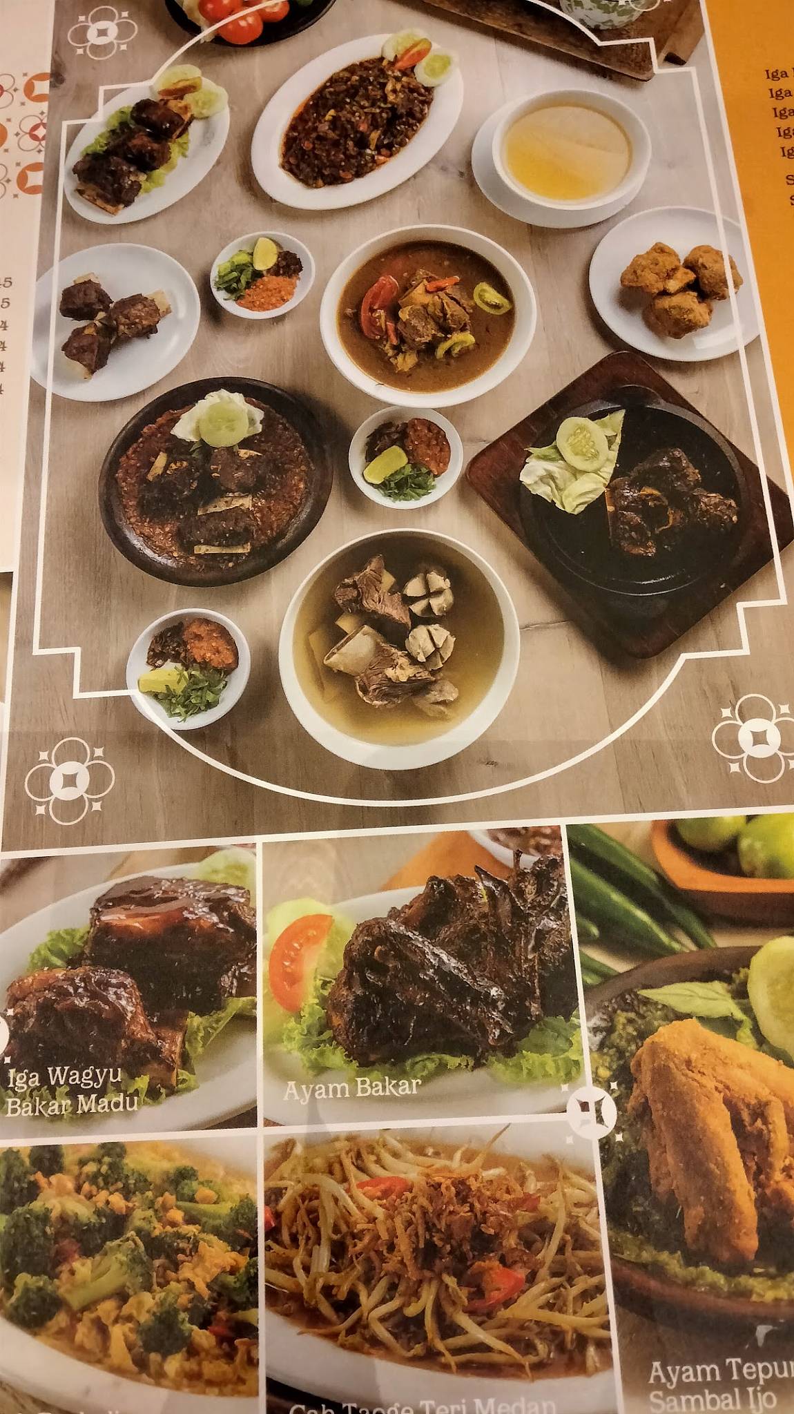 Menu at Warung Leko Citywalk Sudirman restaurant, Jakarta, Citylofts ...