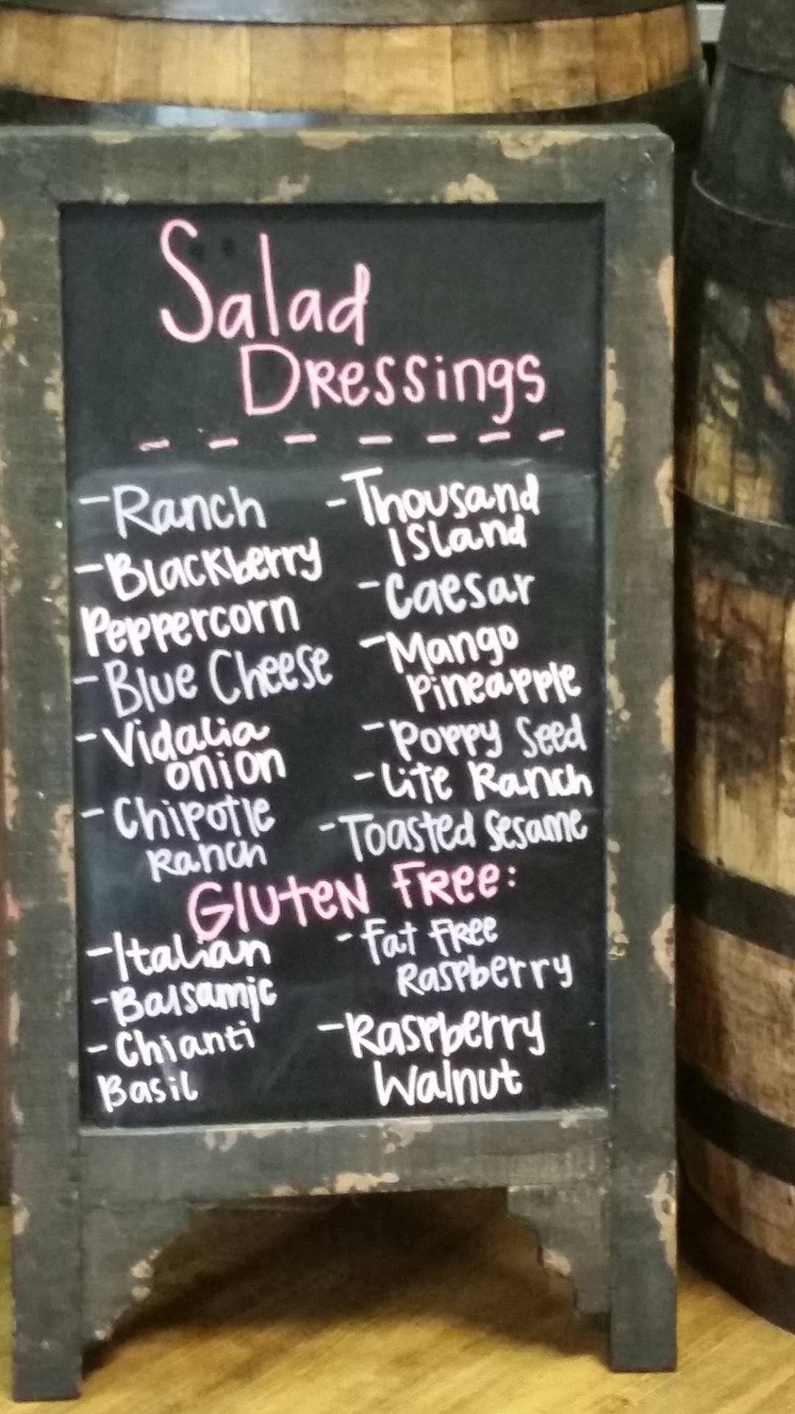 Menu at The Traveling Hobo Cafe, Watkinsville