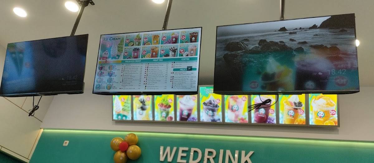 Menu at Wedrink Balaraja cafe, Saga