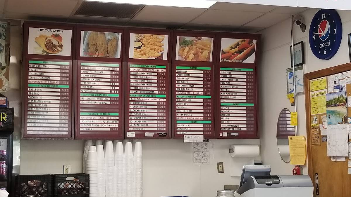Menu at Windy City Express restaurant, Urbana, 410 N Race St