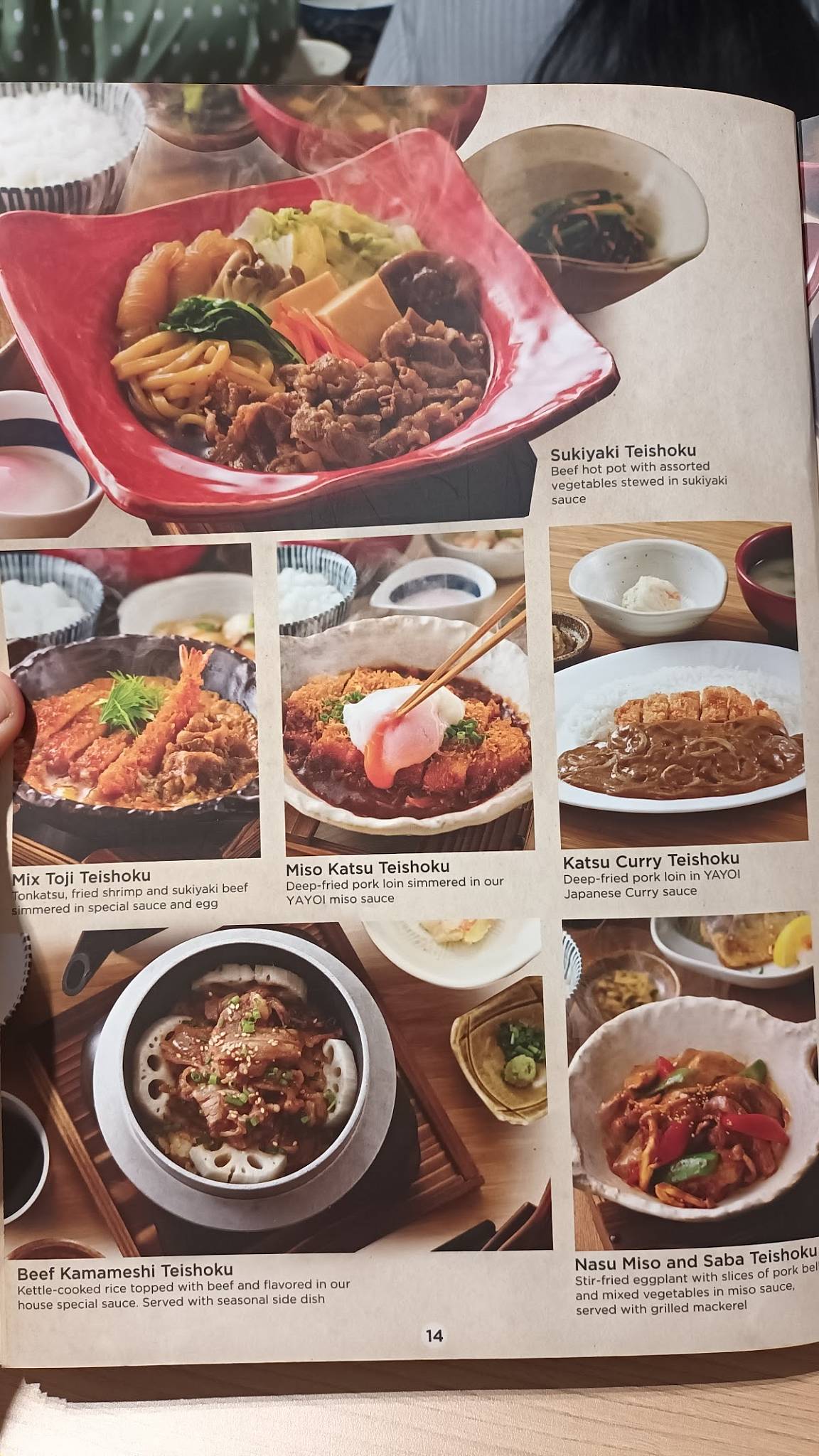 Menu at YAYOI SM City North EDSA restaurant, Quezon City, M24M+F24
