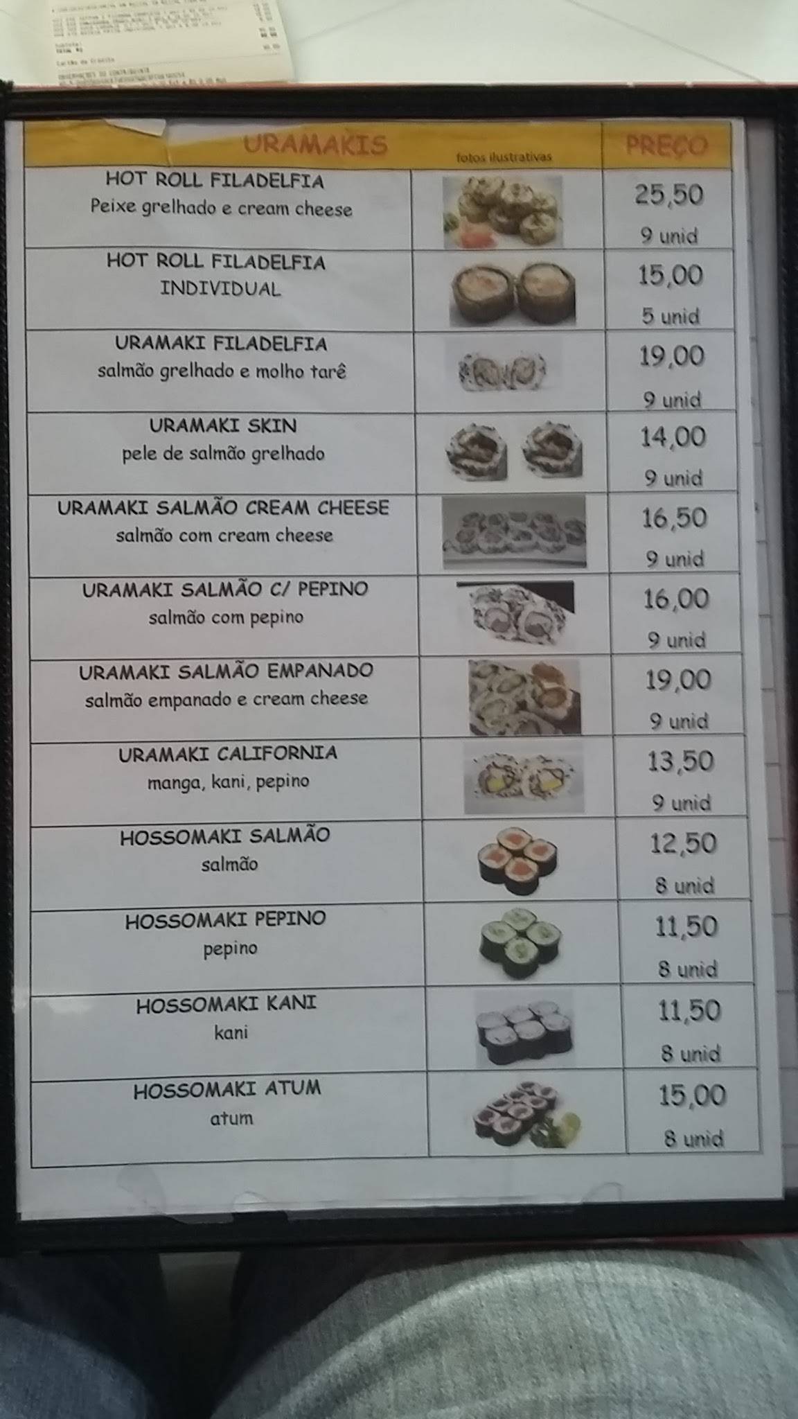 Menu em Yakyoi Yakisoba & Delícias Orientais restaurante, Arujá, 965 ...