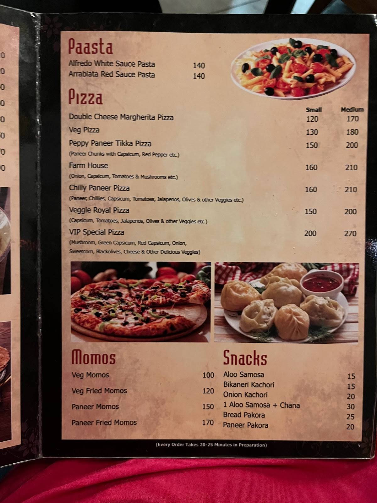 Menu at VIP Sweets & Restaurant - Best Indian Sweets Shop Family ...