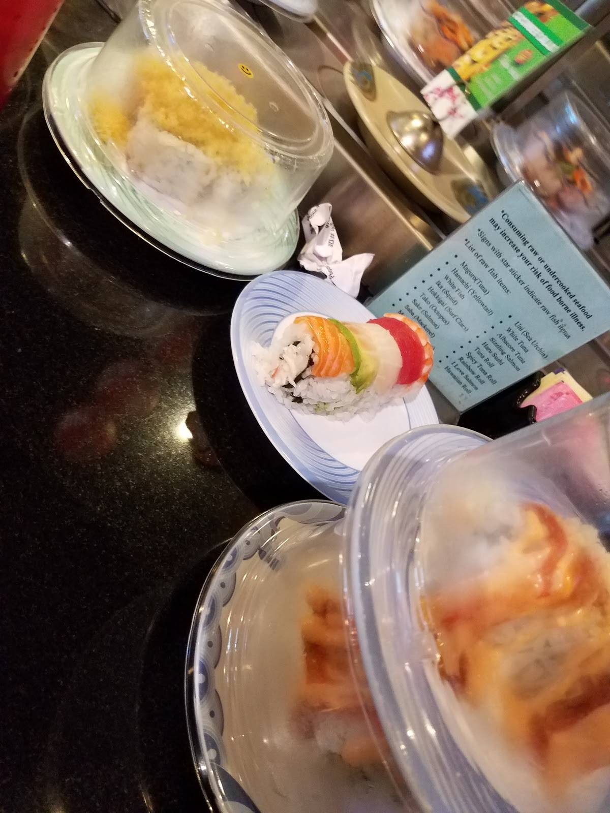 Menu at Yen Sushi & Revolving bar, Scottsdale