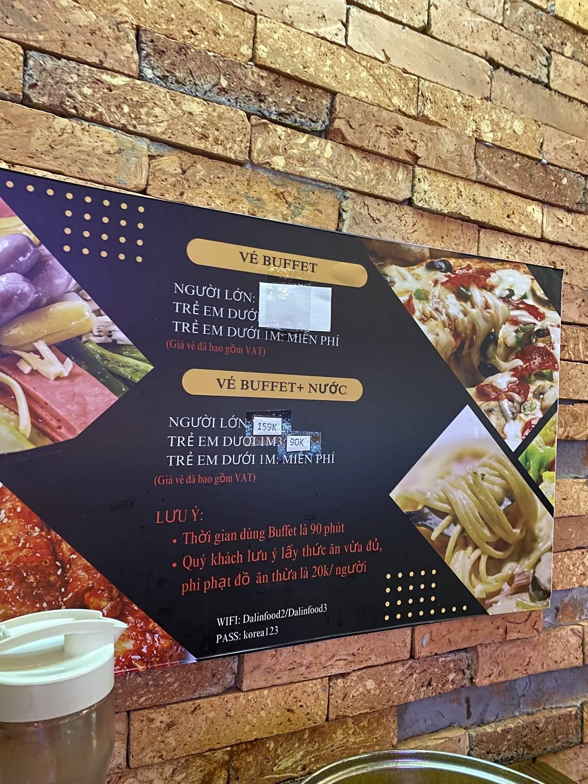 Carta del restaurante Yolo Korean Food, Đà Nẵng