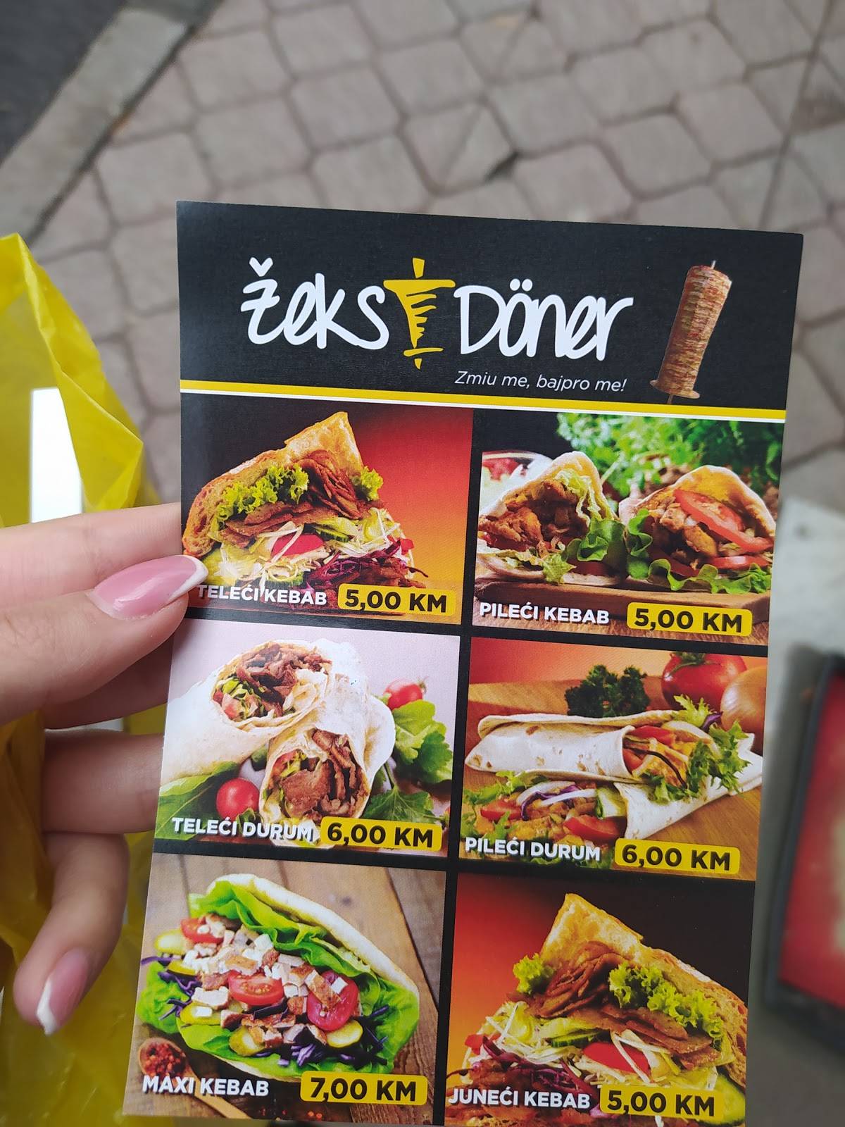 Speisekarte von Žeks doner Koševo restaurant, Sarajevo, Koševo 10