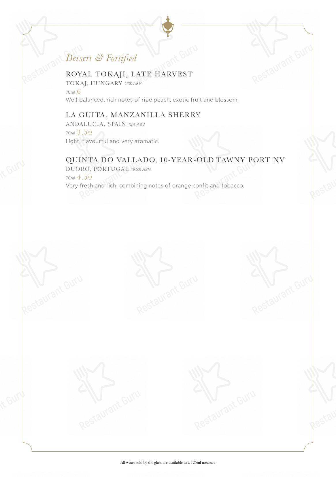 Menu at The Leopard - Bishop's Tachbrook pub & bar, Royal Leamington Spa