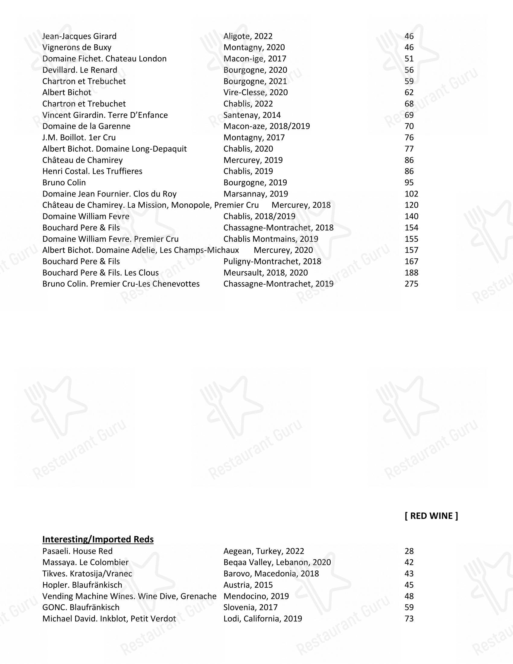 Menu at Caet [seafood I oysterette] pub & bar, Ridgeland, Highland ...