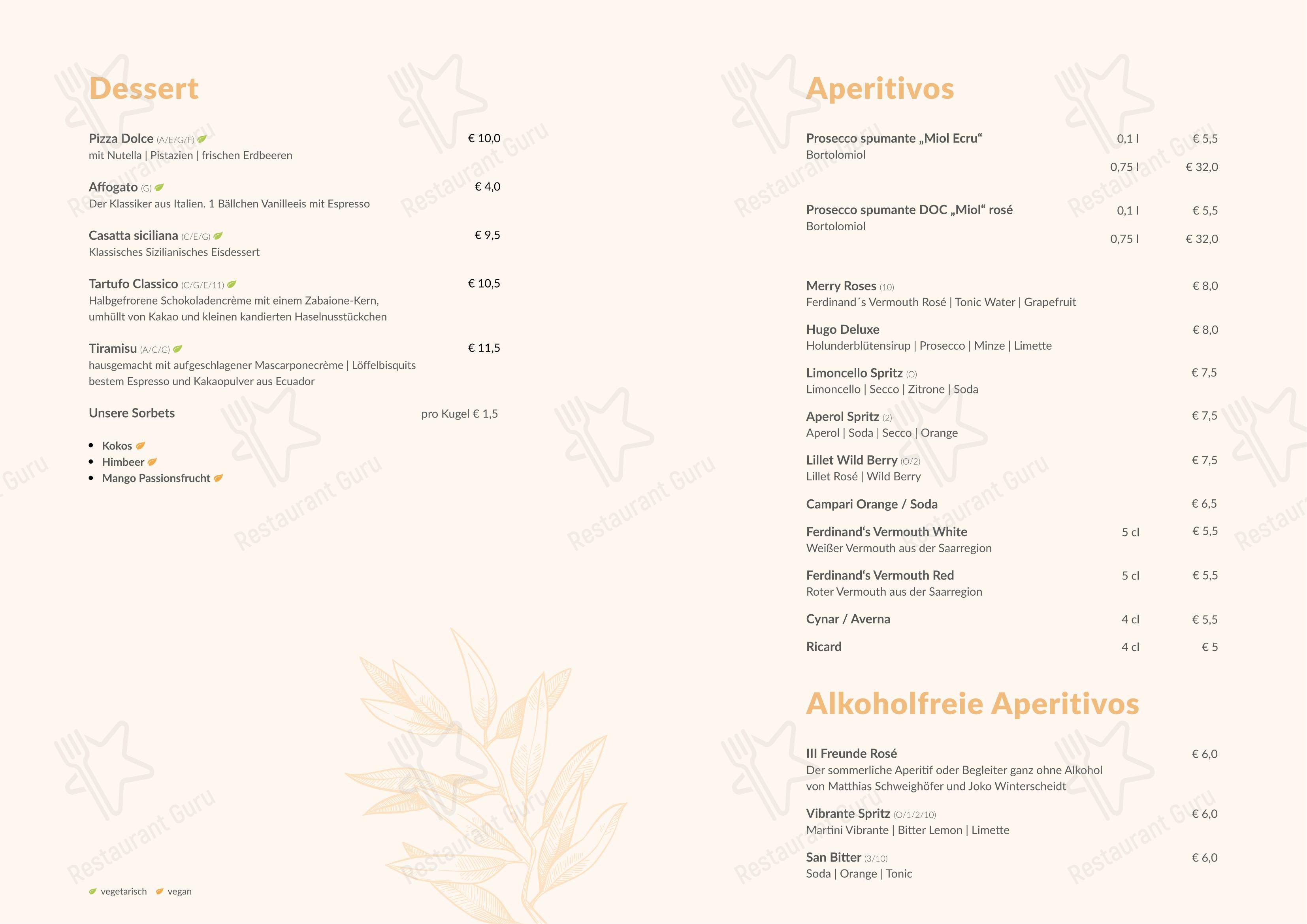 Speisekarte von Noya - Saarbrücken restaurant, Saarbrücken